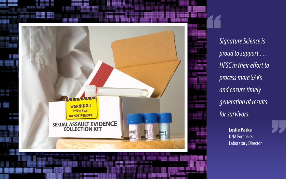 Signature Science Receives Contract from Houston Forensic Science ...