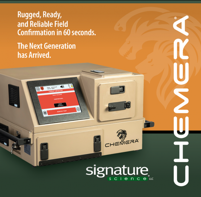 CHEMERA® Meets the Challenge of Detecting Next Generation Chemical ...