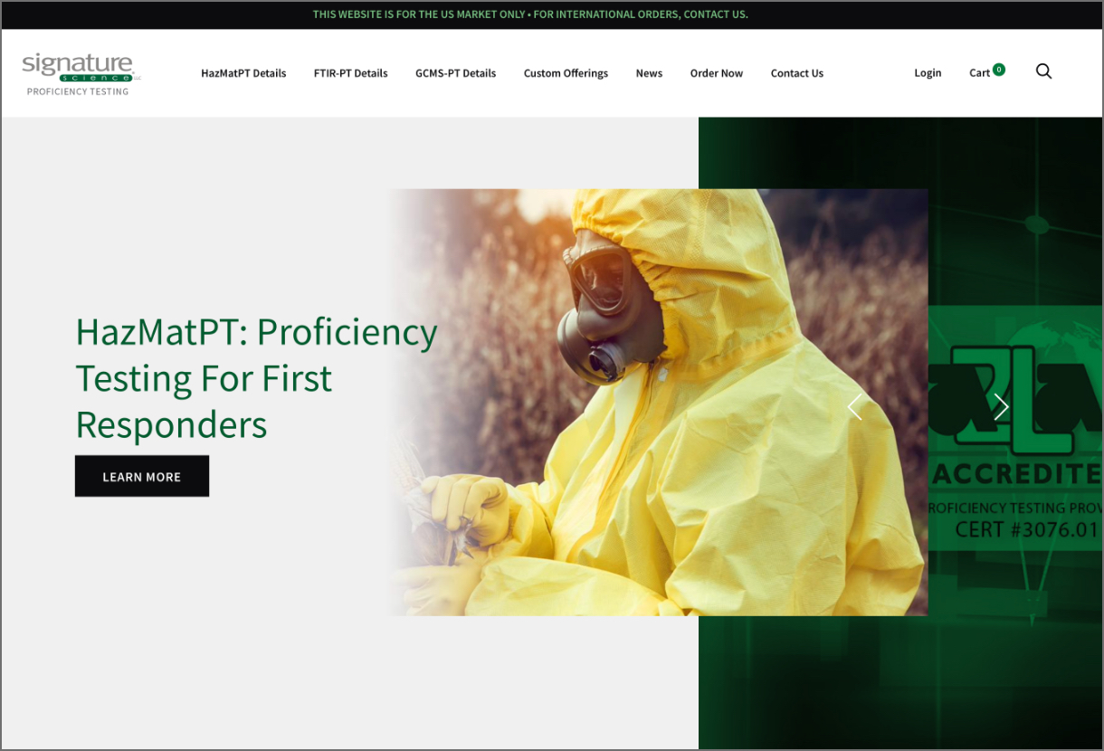 Laboratory Quality Assurance – Signature Science