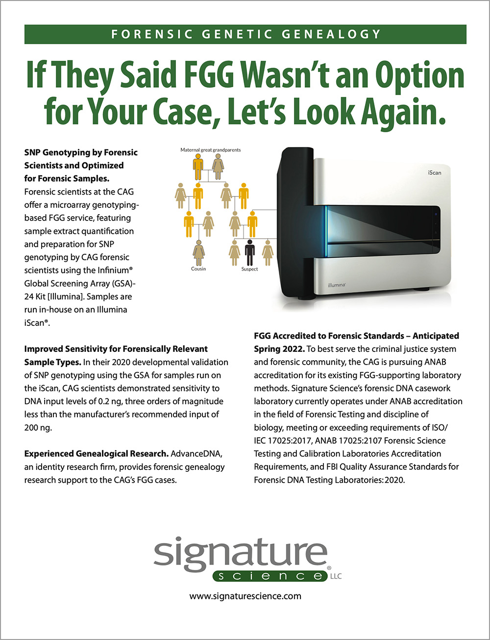 Brochures – Signature Science