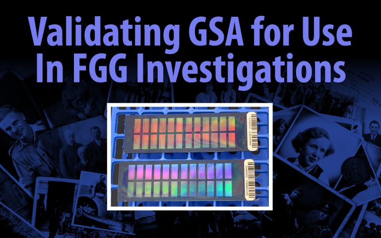 Developmental Validation of the Illumina Infinium Assay Using the ...